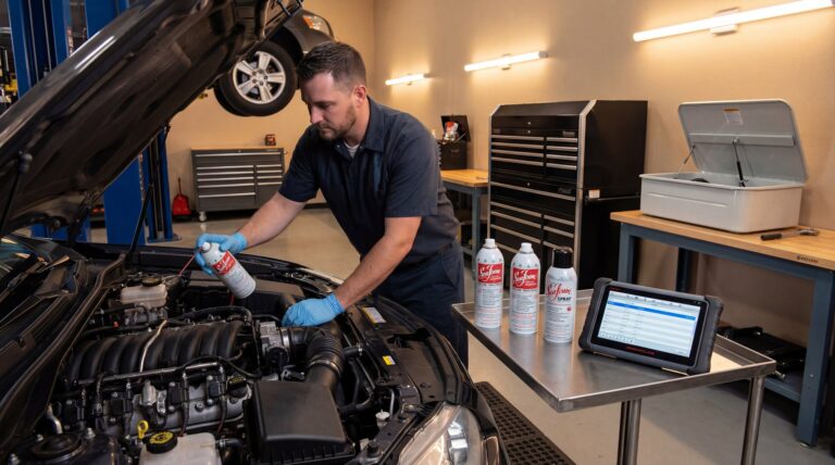 DIY at home fuel system cleaning with seafoam - Flat Rate Mechanic