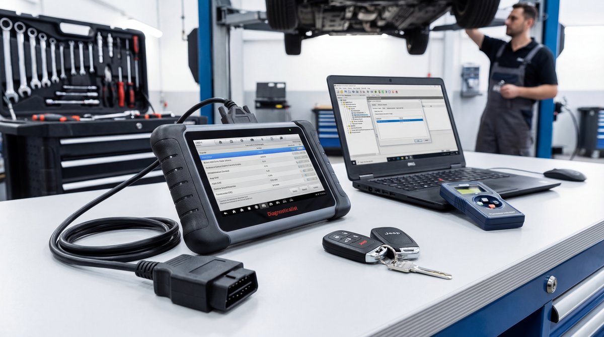 How to Program Jeep Grand Cherokee Key Fob - Flat Rate Mechanic